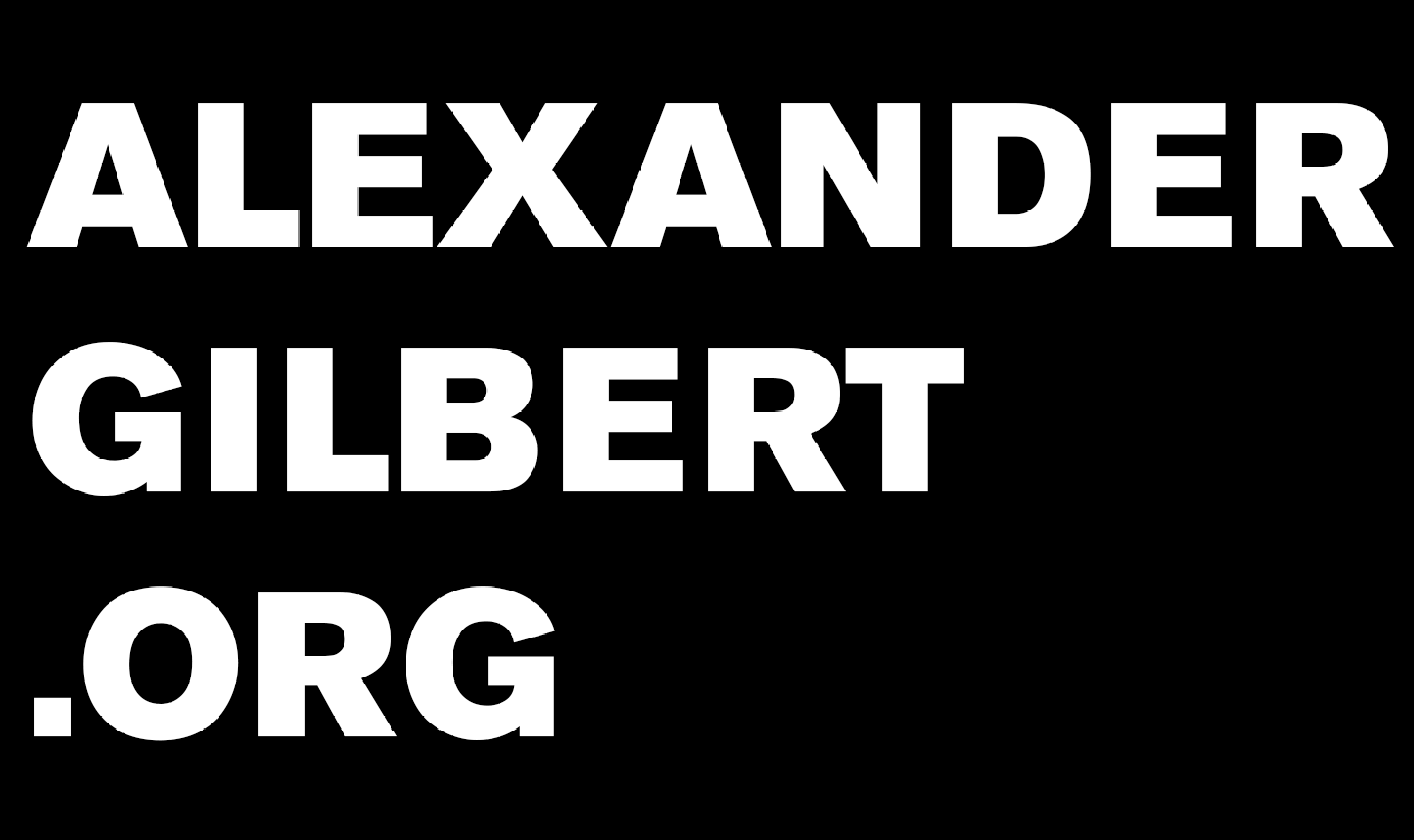 Alexander Gilbert - Tech Entrepreneur and Writer